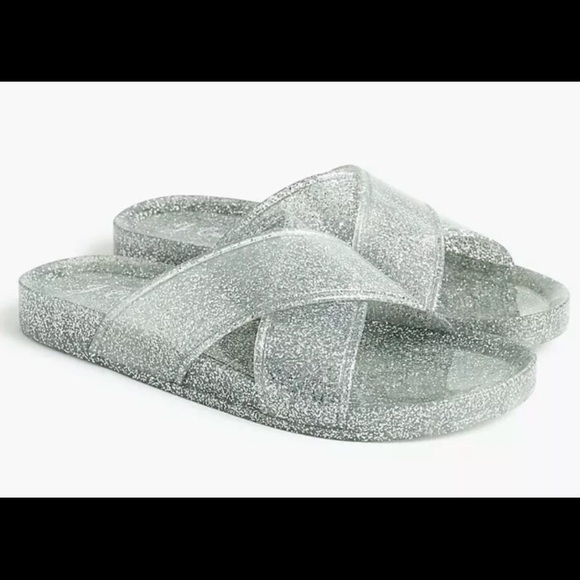 J. Crew | Shoes | J Crew Jelly Pool Slides Fit Like | Poshmark
